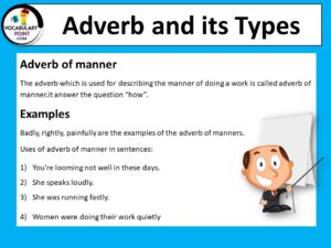 Adverb and Its Types (Definition, Examples in Sentences) - Vocabulary Point