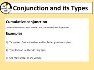 Conjunction and Its Types with Examples (List of Conjunctions ...