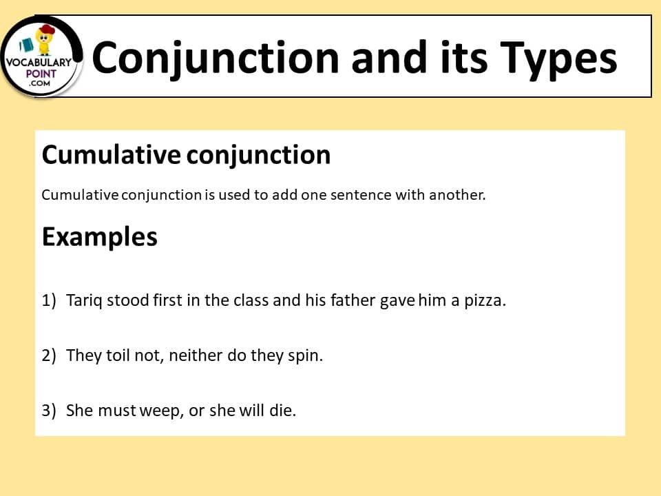 MY ABC CORNER CONJUNCTION AND TYPES