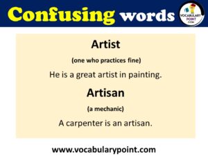 Confusing Words In English | Commonly Confused Words - Vocabulary Point