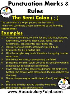 Punctuation Marks Rules and Examples - Vocabulary Point