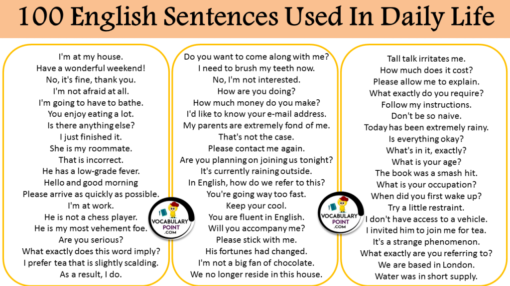 daily-routine-100-english-sentences-used-in-daily-life-archives