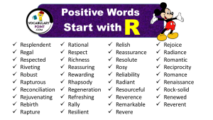 Positive Words That Starting With R Archives - Vocabulary Point
