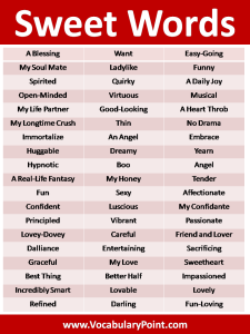 100+ Best Romantic Words In Love( Sweet Romantic Words & Phrases ...