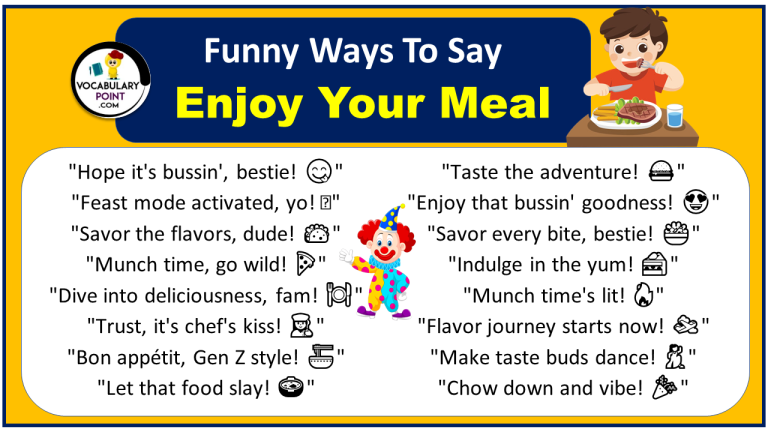 150+ Ways To Say Enjoy Your Meal (Formal, Informal and Funny ...
