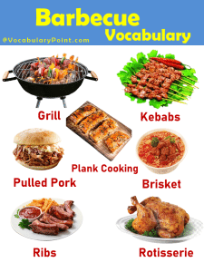 List of Barbecue Vocabulary Words - Vocabulary Point