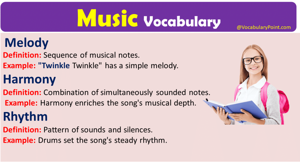 Music Vocabulary (Essential Music Terms and Rock Music) - Vocabulary Point
